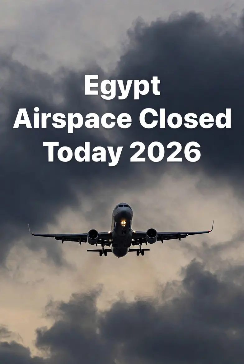 Egypt Airspace Closed Today March 2 2026? Safety&Travel Advice